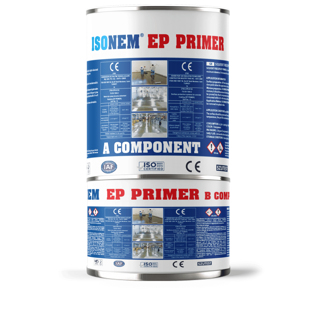 EP PRIMER - Solventsiz Epoksi Astar